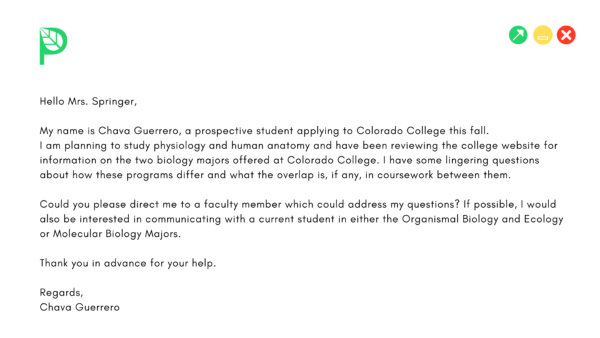 How to write an email to a college admissions office: 3 sample emails