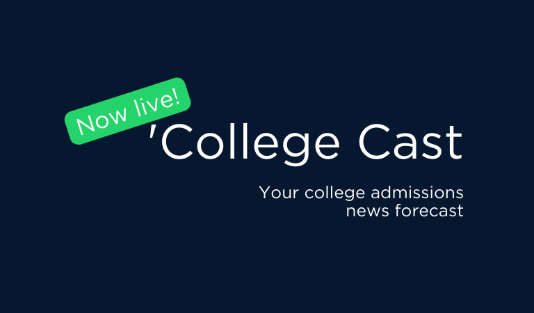 College 'Cast - Your College Admissions Forecast
