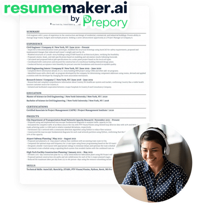 Prepory AI Resume Maker