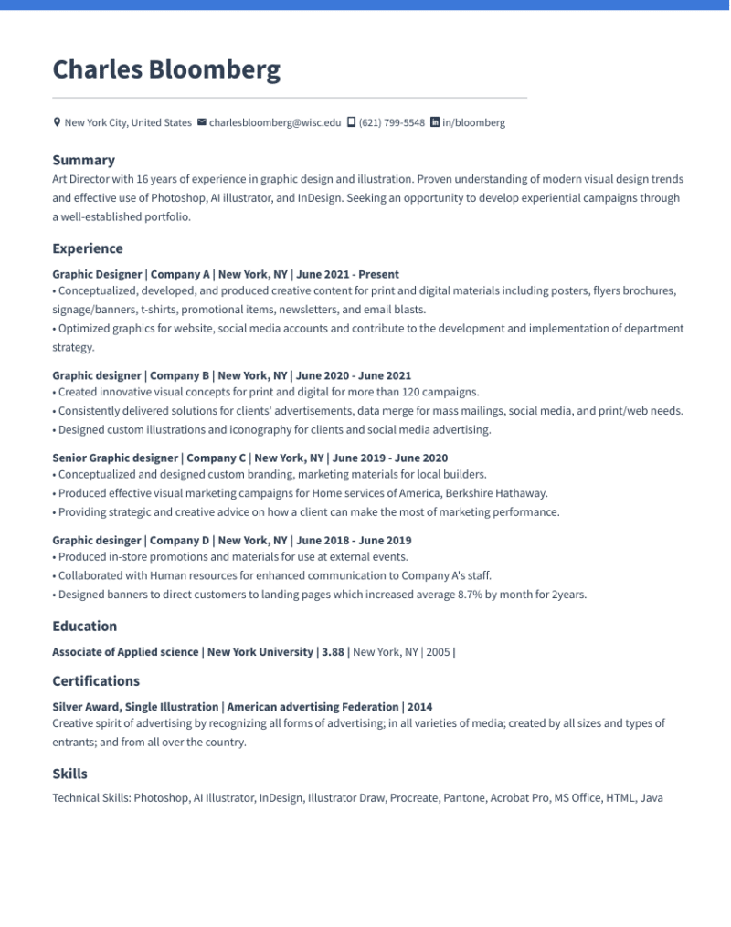 Best Resume Templates 2023 - Prepory