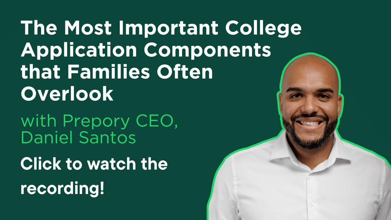 The Most Important College Application Components that Families Often ...